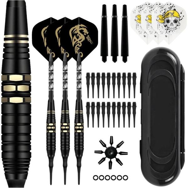 ダーツ 矢 18g 初心者 初中級者向 ソフト セット 真鍮 3本セット (TYPE-B)商品コード：55081302725型番：B-LTKJP0496カラー：TYPE-B初心者にぴったりのソフトダーツセットで、豊富なパーツが内蔵されており...