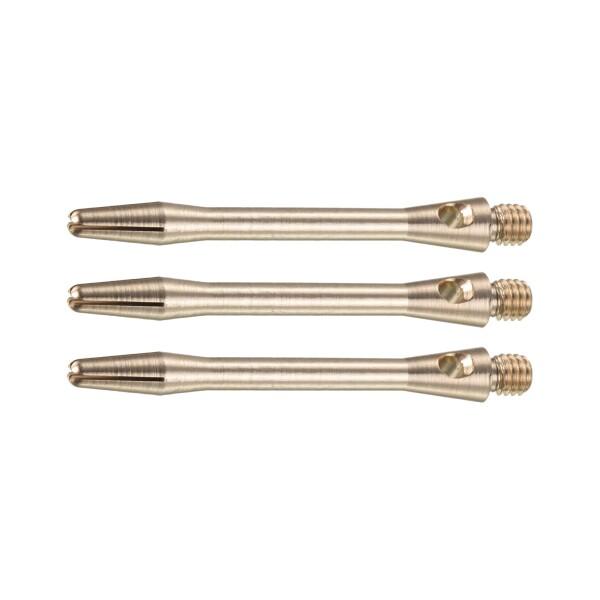 YOKIVE 3本セット ダーツシャフト 屋内屋外用アルミニウム製 ミディアム2BAネジ ダーツステム 交換用ダーツアクセサリー | ホーム クラブ キャンプ用 (真鍮調 45mm)商品コード：55081302734型番：yof240627...