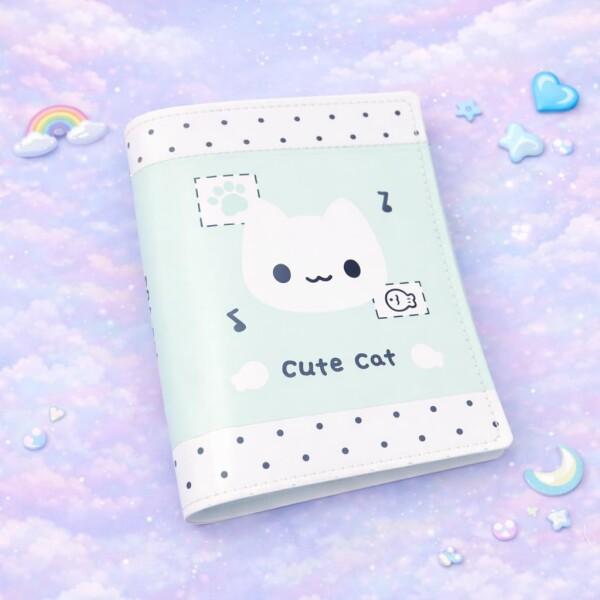シール帳 シール手帳 かわいいが詰まった他にはない夢のシール帳 (キュートキャット, Mサイズ)商品コード：55081304005型番：Prod-it1-832サイズ：Mサイズカラー：キュートキャット【リングバインダーでページの入れ替えが簡...