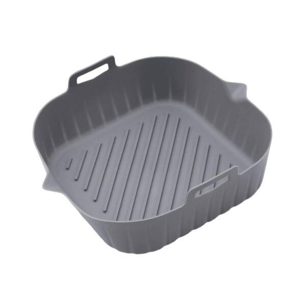 Itisyou シリコン製スクエアエアフライヤー用マット ノンスティック食品グレード素材の焼き網 取っ手付きデザインで繰り返し使えるシリコン天板 エアフライヤー・オーブン対応商品コード：55081305184型番：Itisyou6328カラ...