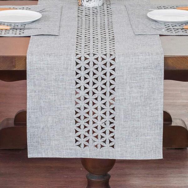 青未了 テーブルランナー 北欧 テーブルセンタークロス おしゃれ テーブルらんなー table runner テーブルセンター 布 食卓飾り 180 x 35cm グレー商品コード：55081310442型番：WHTR-LK180Greyサ...