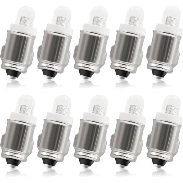 Biqing BA7S メーター球 LED電球 ホワイト 車のダッシュボードライト インジケーター 12VDC 50LM 10pcs商品コード：55081336520型番：Q1-BAS-10Xカラー：ホワイトセット内容と仕様: BA7Sソケ...