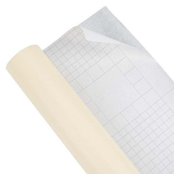 BENECREAT 10m/ロール 食器棚シート 幅40cm PET製 粘着引き出しライナー 木目調 キッチンシート 耐熱 防湿 防油 防水 食器棚/引き出し/冷蔵庫/キッチン壁/キャビネット/カバーブック用 クリーム色商品コード：5508...