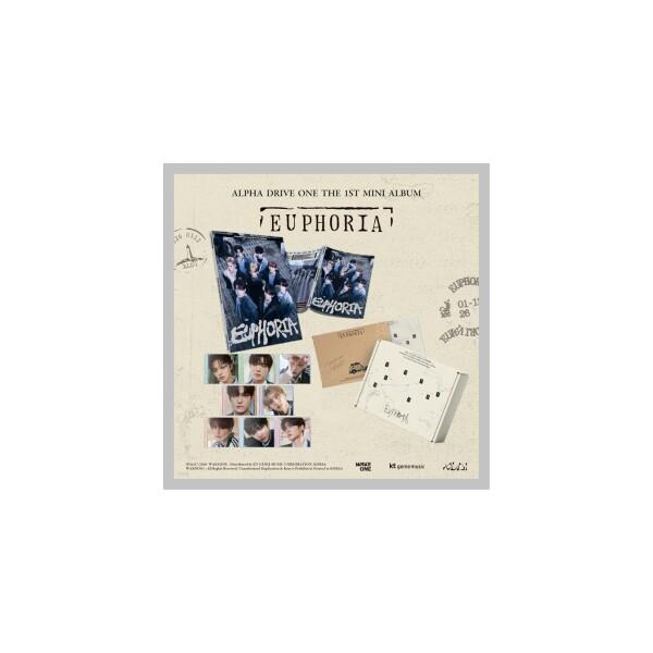ALPHA DRIVE ONE EUPHORIA 1st Mini Album アルバム with Tracking Sealed 韓国発 ALD1 (3 Version Set : FREAK+STAR+1Jewel)商品コード：5508...