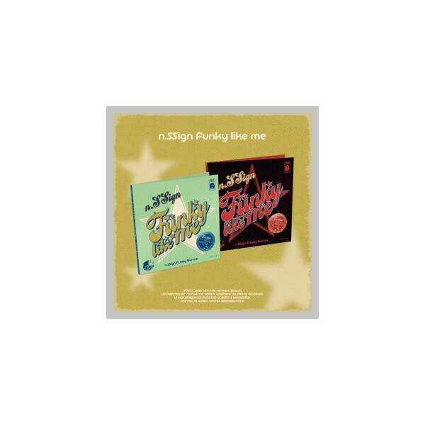 エンサイン n.SSign Funky like me Album アルバム with Tracking Sealed 韓国発 (Standard Set : Side A+Side B)商品コード：55081354958型番：251218...