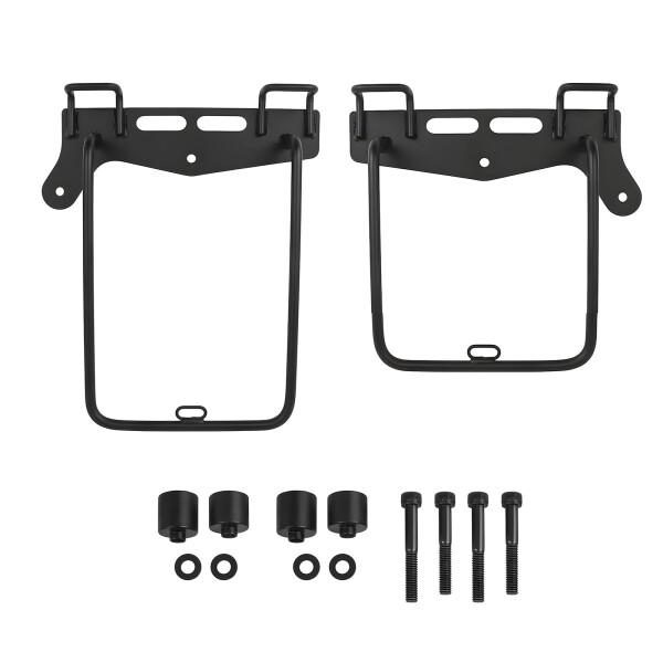 Mokiland バイク用 サイドバッグサポート エリミネーター Eliminator/SE (24) (8BL-EL400A)専用 右側 + 左側セット 高強度 防水防錆 高精度設計 サドルバッグ安定装着補助フレーム ツーリング 日常走行...