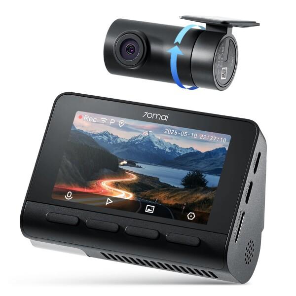 70mai Dash Cam 4K A800SE ドライブレコーダー HDR搭載 F1.55 超広角 超強暗視 3インチ液晶画面 GPS ADAS安全運転支援 常時録画 衝撃録画 駐車監視 スマホ連携 パソコンと接続可能 技適認証済 全国L...