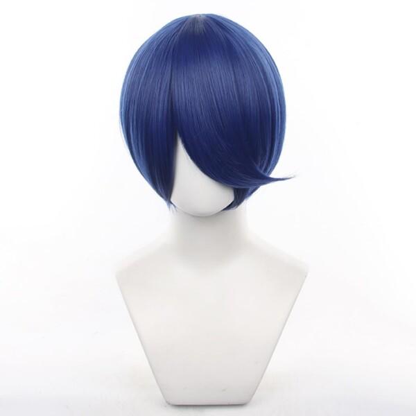 ekienn 濃い紺色 コスプレウィッグ 30cm 万用型 耐熱 かつら アニメ 仮装 ハロウィン パーティー イベント 仮装 コスチュム ウィッグ 変装 パーティー イベント 30cm 万用型 Cosplay商品コード：550813949...