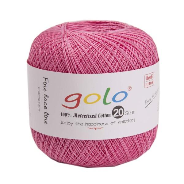 レース糸 20番 40g 約360m コットン刺繍糸 純棉シャトルレース糸 104ピンク商品コード：55081419160サイズ：Size 20カラー：104ピンクこの毛糸は100%ロングステープルコットンを使用しており、表面が滑らかで色鮮...