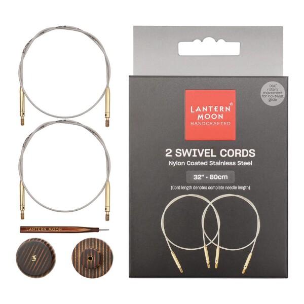 Lantern Moon Swivel Cords 22" (32" W/Tips)-Stainless Steel W/Gold Plated Connectors -LM350604商品コード：55081419190型番：350604サ...