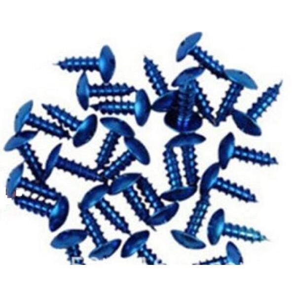 SakaSK アルミタッピングビス(M5×16mm) 汎用 ドレスアップ カスタム 自作 軽量化 (100, ブルー (青))商品コード：55081428137型番：SK-001042サイズ：100カラー：ブルー ( 青 )