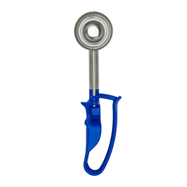 #16 EXTENDED ブルー Blue スクープ, ボウル 直径 5.7CM (59cc), 業務用超耐久, アイスクリームディッシャー, ステンレス鋼 18-10 SUS304, 13サイズ, Gelato Scoop, NSF互換性...