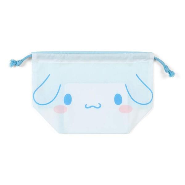 サンリオ(SANRIO) シナモロール ランチ巾着(おかし) 747530商品コード：55081433569型番：747530サイズ：1個 (x 1)カラー：ホワイト本体サイズ:約14×12×18.5cm。主な材料・原料:ポリエステル65%...