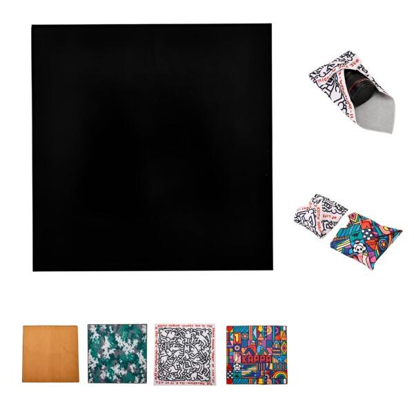 (Snughom)ランチバッグ カメラ内袋 お弁当袋 ビアサーモラップ くっつくクロス 3サイズ展開 化粧品整理 弁当箱 カメラなど包む レンズ保護 ペタペタ布 マジッククロス 結ばないランチクロス 保冷風呂敷 高密度ポリエステル製 大判 ...
