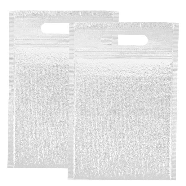Stoooduo 保冷バッグ アルミ保冷袋 30x40cm 2枚セット 保温 冷蔵 冷凍 包装 ランチバック クーラーバッグ ランチバッグ お弁当袋 テイクアウト おりたたみ可能商品コード：55081433643型番：duo-187-30x...