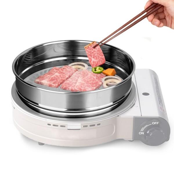ACE LIGHTING イワタニ焼肉プレート (大) CB-P-Y3 専用 油はね防止カバー CB-P-Y3 後継品 CB-A-YPL にも適合 焼肉プレートカバー 油跳ねガード ビストロの達人プラス ビストロの達人2・3用 油飛び散り防...