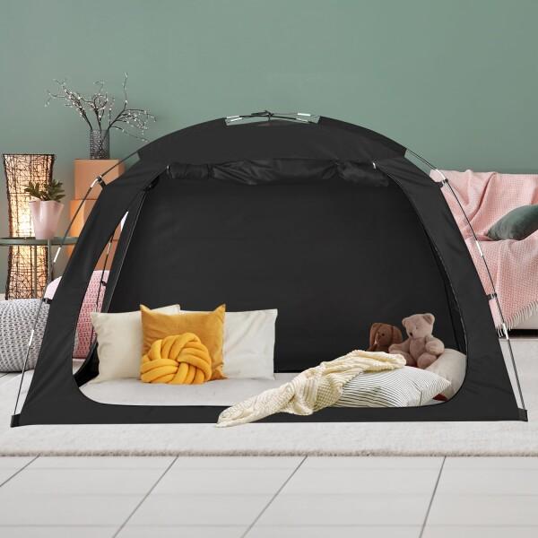 AutimHoo k Bed Tent Blackout Lightweight Private Space Tents Indoor Portable Canopy Tents Frame Curtains Breathable Fabr...