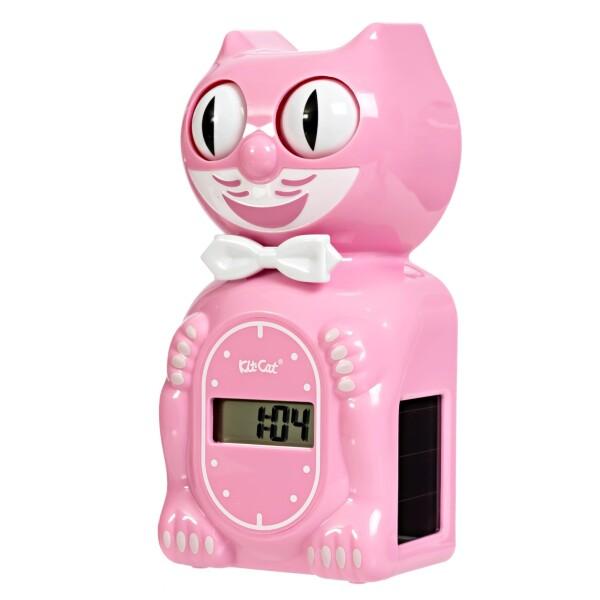 Kit Cat Klock キット キャット クロック 置き時計 かわいい 猫 デジタルクロック ピンク サテン商品コード：55081454646型番：SCK-53サイズ：ーカラー：ピンク サテンサイズ:　6.8.5x14.5x4.5cm、...