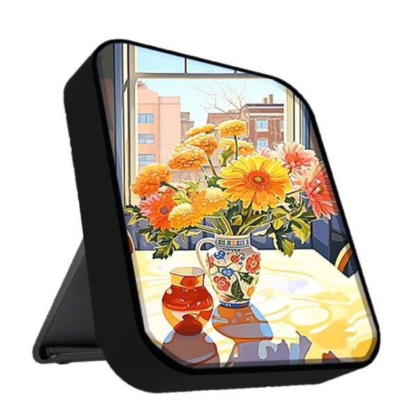 Magic Display 3DアートLED 14cm×18cm LEDフォトフレーム ライト付き パターンA プレゼント タイプCケーブル付属 (朝の食卓, ブラック, 14 x 18)商品コード：55081456763型番：MDT-FR...