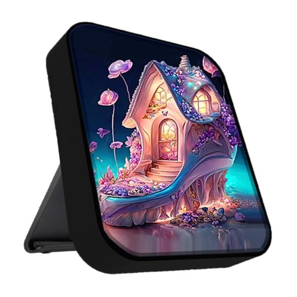Magic Display 3DアートLED 14cm×18cm LEDフォトフレーム ライト付き パターンA プレゼント タイプCケーブル付属 (魔法の家, ブラック, 14 x 18)商品コード：55081456769型番：MDT-FR...