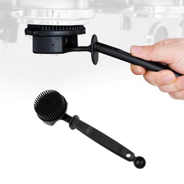 watchget シリコンエスプレッソコーヒーマシンクリーニングブラシ プロフェッショナルデザイン エスプレッソの360°クリーニング用 グループヘッド 取り外し可能なシリコン毛 51mmグループヘッド用商品コード：55081463183型...