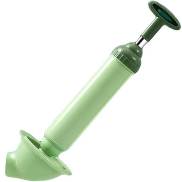 RYOHIN Lab.(良品ラボ) トイレつまり解消道具 真空式パイプクリーナー トイレ 強力 詰まり 取り除く すっぽん 便器 バキューム 1個 (グリーン)商品コード：55081466211型番：RYOH-069カラー：グリーン【業者を...