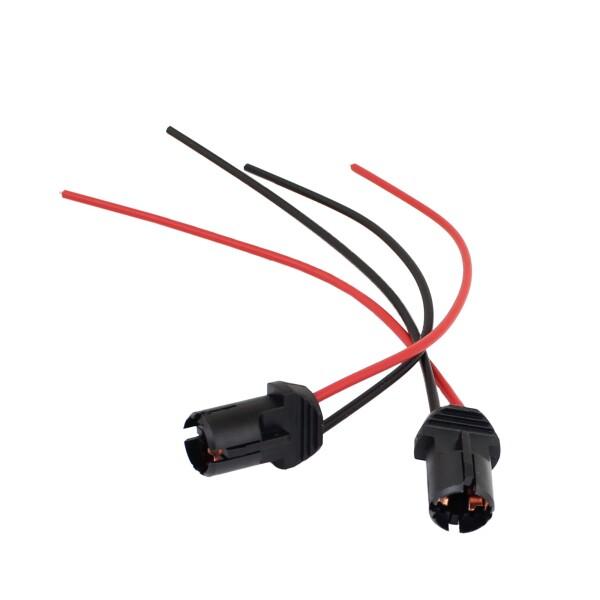 ACROPIX ソケットマーカーライトホルダー コネクターハーネス DC 12V T10 W5W 194 168 ブラック 2個商品コード：55081487105型番：fccar2212190887jpカラー：ブラック2個 ユニバーサル プ...