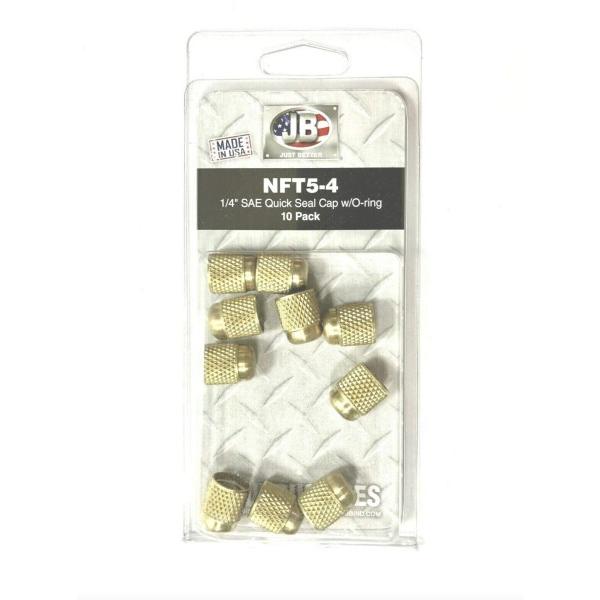 JB Industries NFT5-4 Oリング シールキャップ 1/4インチ商品コード：55081487751型番：NFT5-4サイズ：1/4"すべてのパイプ接続には、ディップチューブアプリケーション用の内部ブレーズカップが付いています...