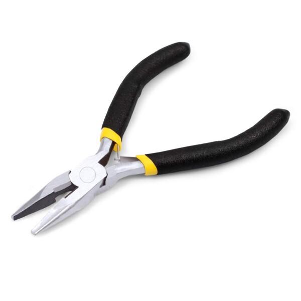 LEONTOOL ミニラジオペンチ ギザなし 切断可能 120mm 小型 軽量 精密作業 アクセサリー用 ジュエリー製作 手作り 手芸用品 DIY プロ 工具 女性サイズ 作業効率アップ 初心者向け商品コード：55081538206型番：1...