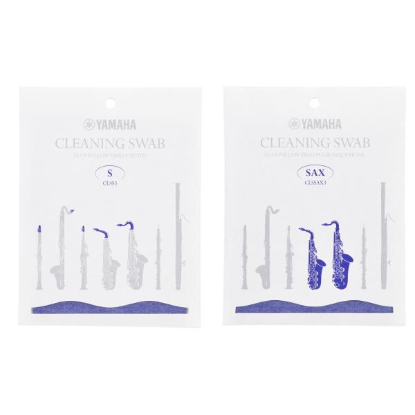 超吸水加工を施したマイクロファイバー素材生地を採用。 楽器にさっと入れやすく、引き戻しても引っかかりにくい形状。クリーニングスワブS（ネック、マウスピース用）スワブ全長（紐含む）:730mm生地寸法:310mm×250mmクリーニングスワブ...