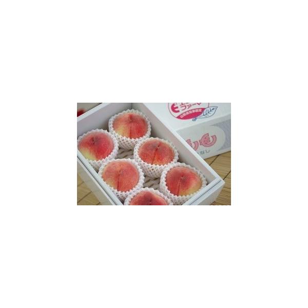 春日居桃通販 山梨県春日居統一共選場。糖度13.5度以上の桃販売取寄。お中元 特秀 小箱 6玉