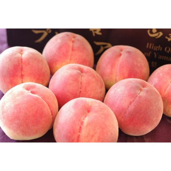 一宮の桃プレミアム特秀品！山梨県JAふえふき一宮西支所 中箱 約7玉〜約9玉