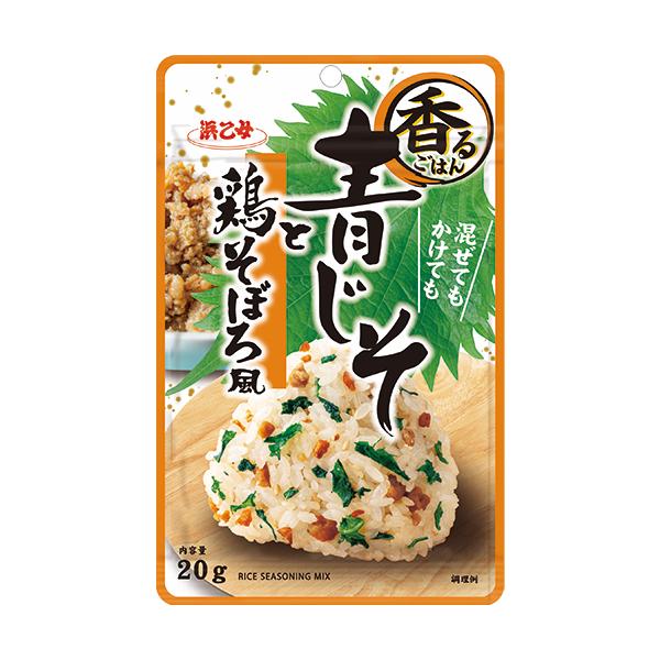 【発売日：2026年08月03日】★「香る青じそ」シリーズに新メンバー登場★●ふわっと香るさっぱりとした爽やかな風味の“青じそ”と、甘辛い鶏そぼろ風味が、ごはんの美味しさをいっそう引き立てます。●あたたかいごはんに混ぜても、少量をふりかけて...