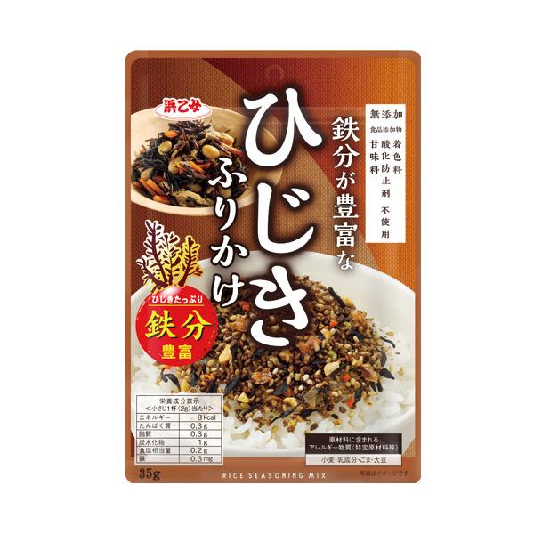 【発売日：2023年03月06日】●食品添加物（着色料・酸化防止剤・甘味料）を一切使用していない、鉄分が豊富なひじきのふりかけです。●まるでひじきの煮物のような、甘辛い味わいに仕上げました。■内容量35g×10個■賞味期限製造日より10ヶ月...