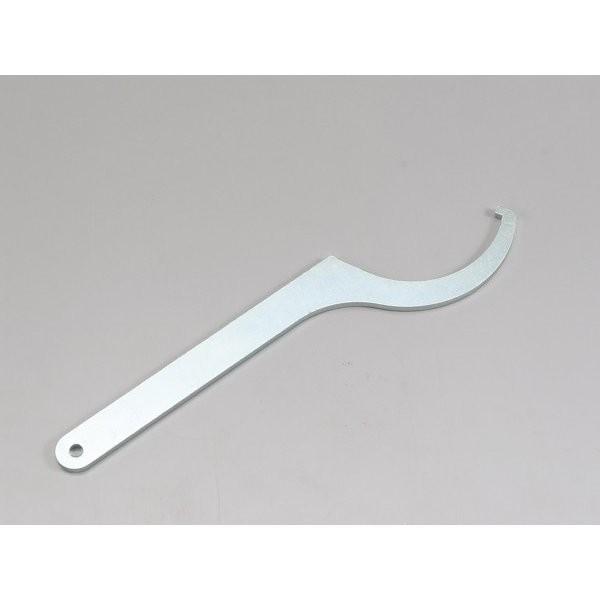 【適合】HONDAプロアーム専用　【商品説明】リアサスのイニシャル調整用ツール。 ●１ピース構造により、車載の2ピースタイプに比べ力がかけやすく作業性が向上。 ●HONDAプロアーム専用のチェーンアジャスター。 ●板厚：4.5mm。 ●対応...