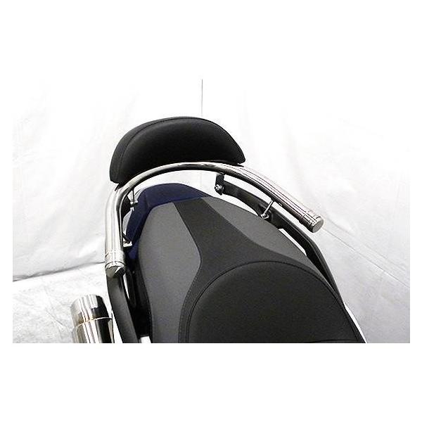 【適合車種】フォルツァ（FORZA）　【適合型式】2BK-MF13　【商品説明】38mm径極太パイプを使用しており、SUS304ステンレス削り出しのハイクォリティーエンドキャップ装備です。 ●SUS304ステンレス製ポリッシュ仕上げで低価格...