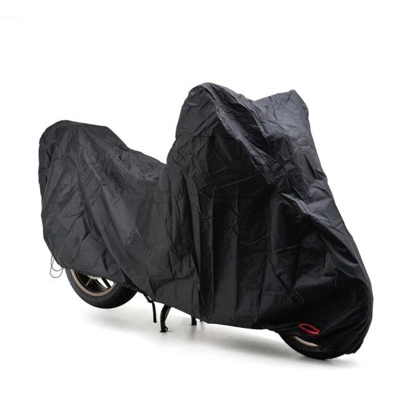 【サイズ】M　【商品説明】・黒い繊維だからこそ実現できた、雨に打ち勝つ高耐久・耐水性の特殊素材生地を新たに開発。 ●脅威の耐水圧20,000mmの生地を使用した雨に強いバイクカバー。 ●オリジナル裁断パターンと、縫い目のシーム処理で水の浸入...