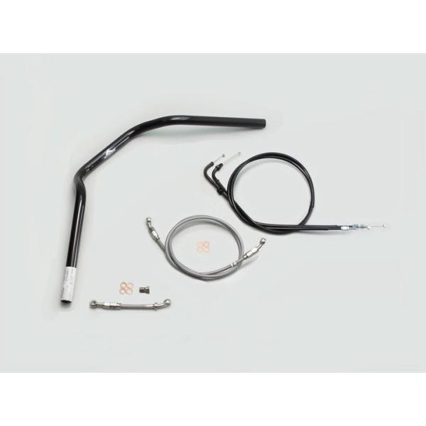 【適合車種】CB1100RS　【適合型式】SC65　【適合年式】17〜19年　【商品説明】ハンドルと交換に必要なケーブル＆ホースSET ●付属：スロットルケーブル・クラッチホース・ブレーキホース ●別途ハンドルの穴開け加工が必要となります。...