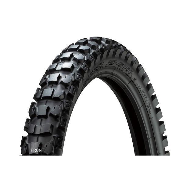 【サイズ】80/100-19　【商品説明】オフメインで路面を気にせずに走破したい方に向けた最新モデルオフ性能を重視したON＆OFFカテゴリータイヤ。 ● ●かつてXR250(欧州仕様)用に純正装着されたTR-8の後継として開発。 ●ブロック...