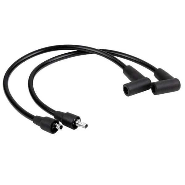 【適合車種】スポーツスター（SPORTSTER）　【適合年式】07〜16年　【商品説明】イグニッション移設ブラケット取付時に使用するプラグコード、キャップ、端子のセット。 ●※色：ブラック