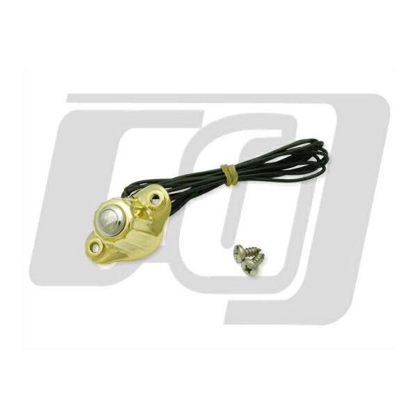 【適合】1インチハンドル用（ハーレー汎用）　【商品説明】1プッシュボタンスイッチハウジングです。 ●1インチハンドル用。 ●小さなパーツですが、材料の質感と細やかな造形で存在感があります。 ●スッキリとしたカスタムの中にも拘りを見せられるパ...