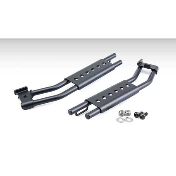 【適合車種】XSR125　【適合年式】2024年　【商品説明】サイドバッグ装着時のタイヤへの巻き込み防止としての機能はもちろん、バッグを装着していない時でも車体の雰囲気を損なわないこれまでにないデザイン。 ●片側のみサイドバッグを装着する場...