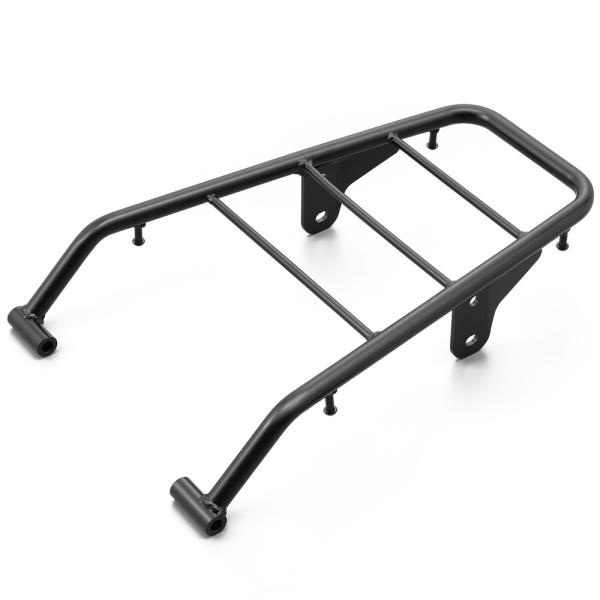 【適合車種】CRF250L/RALL　【適合年式】2021年　【商品説明】オフロード車にマッチする22.2mmパイプを使用し、耐荷重を確保。 ●ステー部分は乗車時に握れるグラブバー機能付き。 ● ●スチール製/黒色電着塗装仕上げ/メインフレ...