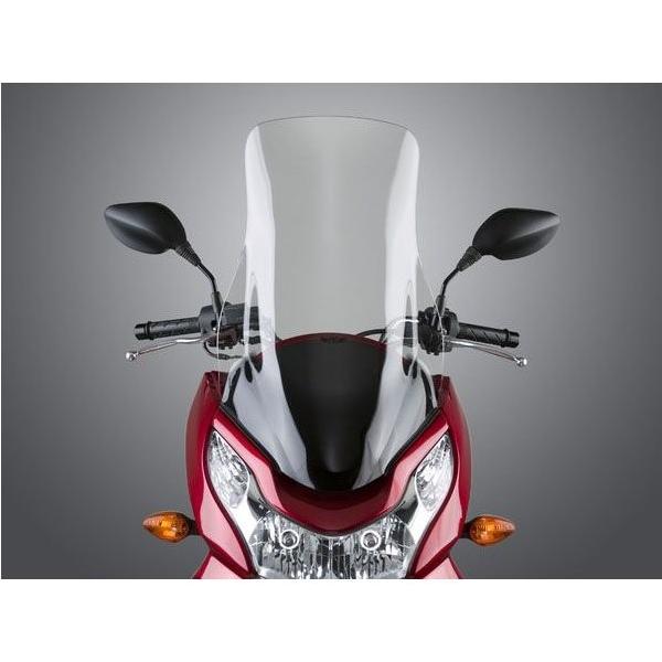 【適合車種】PCX125　【適合年式】10〜14年　【商品説明】U.S.A.ナショナルサイクル社製のVStreamシリーズは空気抵抗の軽減だけでなく、独特な形状により走行風を整流して不快に感じる風の流れを軽減します。 ●材質はポリカーボネイ...