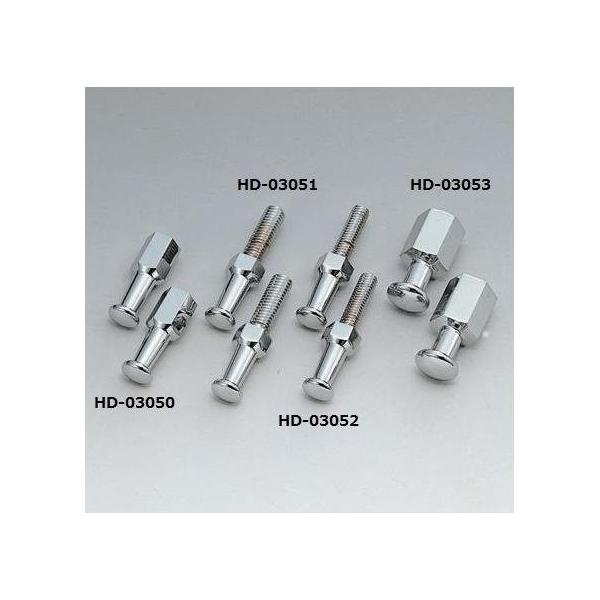 【適合車種】XL（86〜99年）　【商品説明】ボルト/ナット類は年式でサイズが異なります。 ●装着後、干渉が無いか必ずご確認ください。 ●ナットタイプ ●仕様・サイズ：3/8-16 ●カラー：クローム