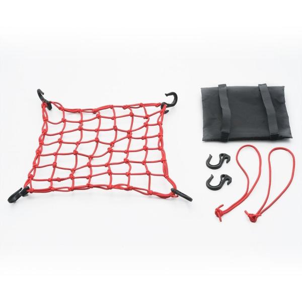 【適合】汎用　【商品説明】使いやすいコンパクトなフック（6個付）:変形や摩耗が少ない強化プラスチックを使用し、H型断面構造で強度のあるコンパクトフック。 ●コンパクトだから使い勝手も良く、ネットをたぐり、サイズ調整も可能な設計です。 ●小さ...