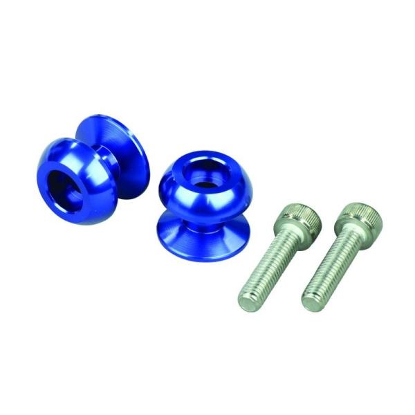 【適合】汎用　【商品説明】リヤショック取り付けボルトやナンバープレートの固定ボルトと交換することでツーリングネット等のフック固定場所を増設できます。 ●アルミ削り出し、アルマイト ●M6×25mm ステンレスキャップボルト付属。 ●取付画像...