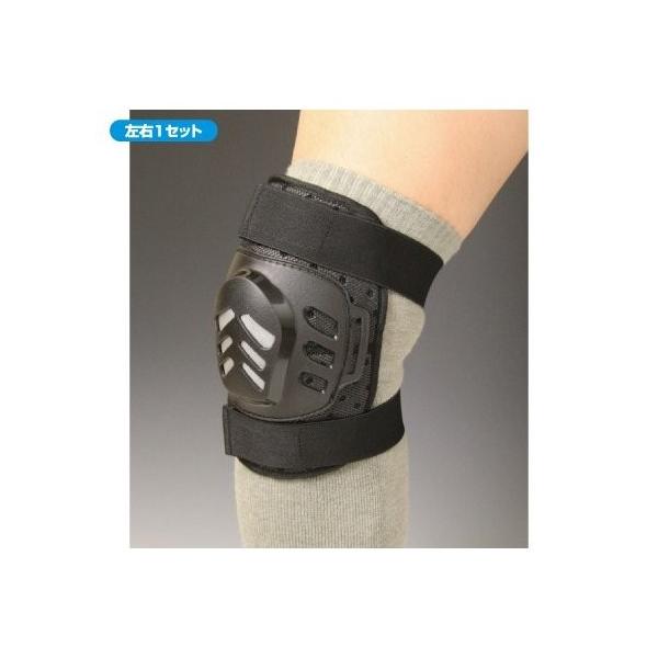 【サイズ】フリー　【商品説明】軽量！コンパクトニーガード [ヒザ] ●バイク乗りの必需品 肝心要のひざをしっかりガードする必須アイテムです。ジーンズや革パンツのインナーにもアウターにも楽々装着。ひざにプラスチックパッドを装備した軽量コンパク...