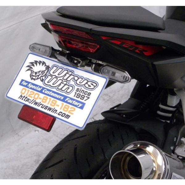 【適合車種】CBR250RR　【適合型式】2BK-MC51/エンジン型式：MC51E　【商品説明】ノーマルフェンダーを外して取り付けます。後加工の必要もなく簡単に装着することが出来ます。 ●純正のナンバー灯、リフレクター（反射板）、ウインカ...