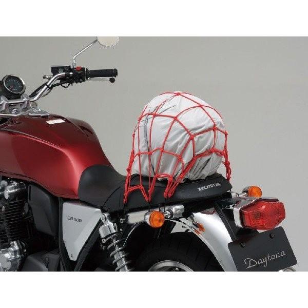 【カラー・サイズ】レッド・400mm×400mm（6マス）　【商品説明】大きめなマス目、固定式の金属フック（6か所）、簡素なパッケージで安さにこだわった簡易ネットです。 ●安くてもゴムの品質レベルはポーチ付ネット同等でGOODです。